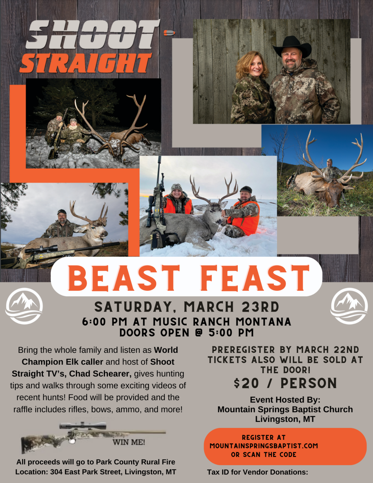 Beast Feast – March 23 6pm Doors Open 5pm – Music Ranch Montana ...